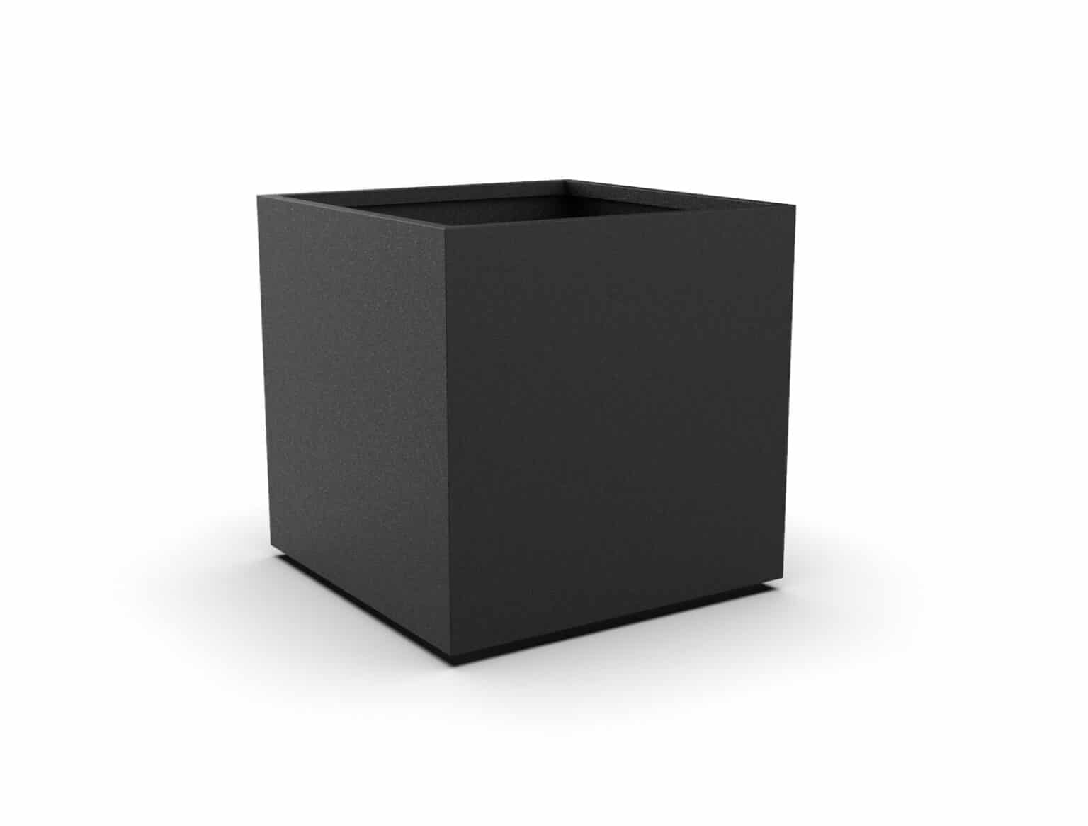 Powdercoated Steel Square & Cube Planter – National Planter Supply